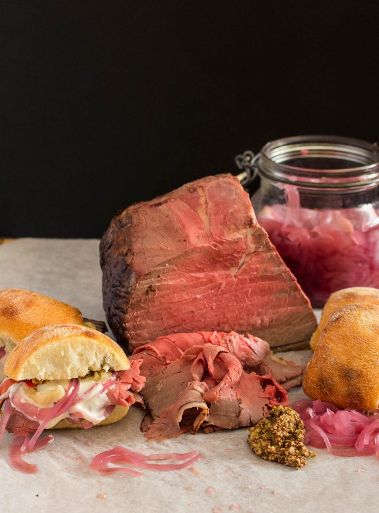 home made roast beef sandwich meat - glebe kitchen