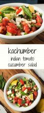 kachumber - indian tomato and cucumber salad - glebe kitchen
