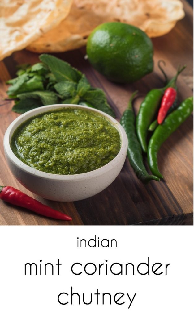 mint coriander chutney - glebe kitchen