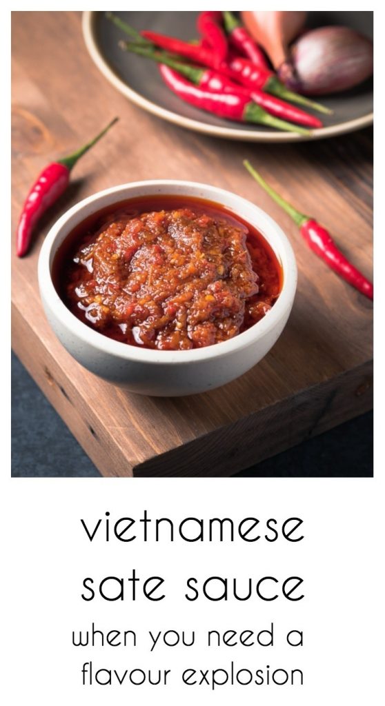 vietnamese sate sauce - glebe kitchen