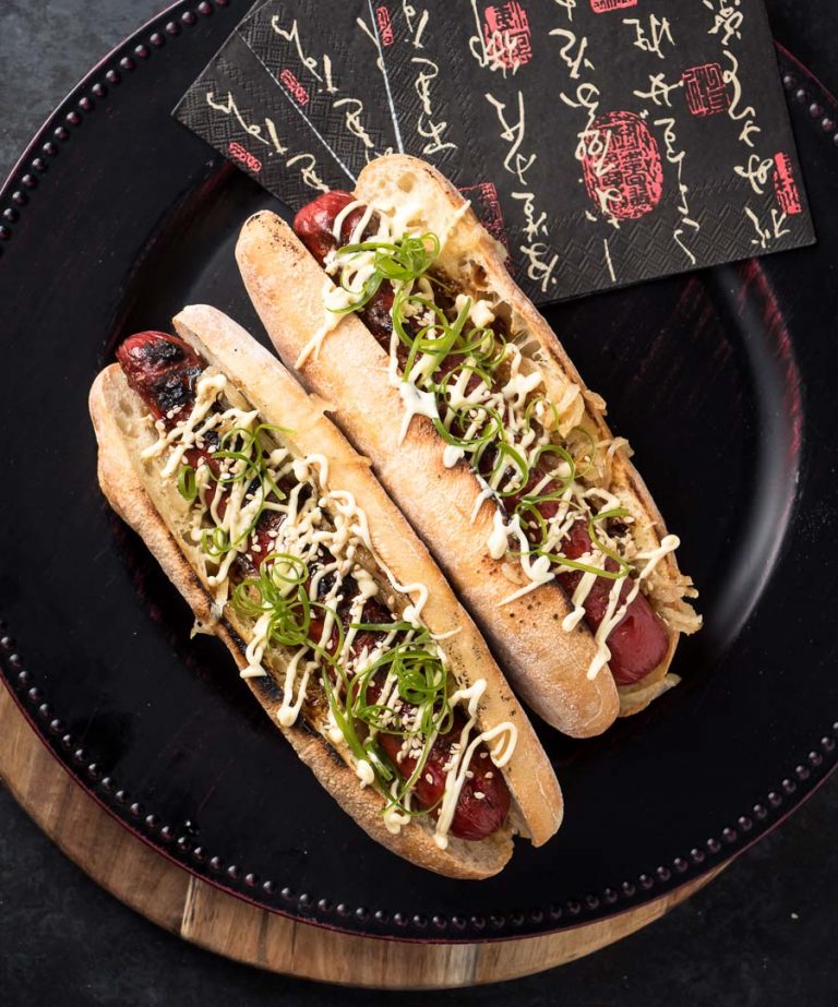 japadog style terimayo hot dog - glebe kitchen