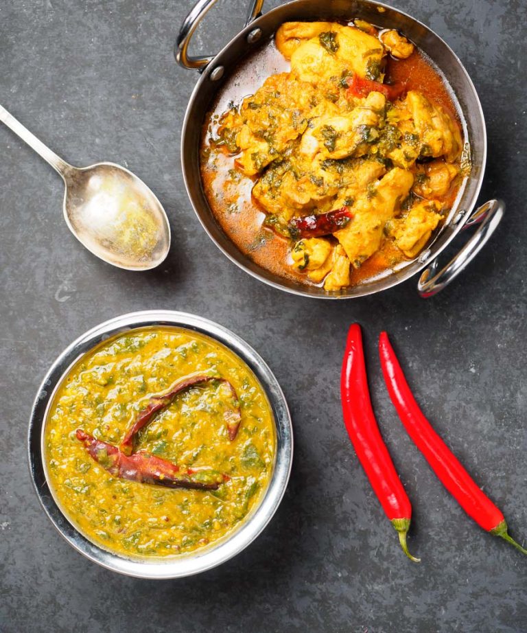 dal palak - indian spinach and lentil curry - glebe kitchen