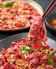 carpaccio - asian style - glebe kitchen
