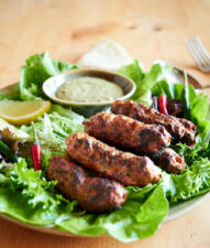 seekh kebab - spicy lamb skewers - glebe kitchen