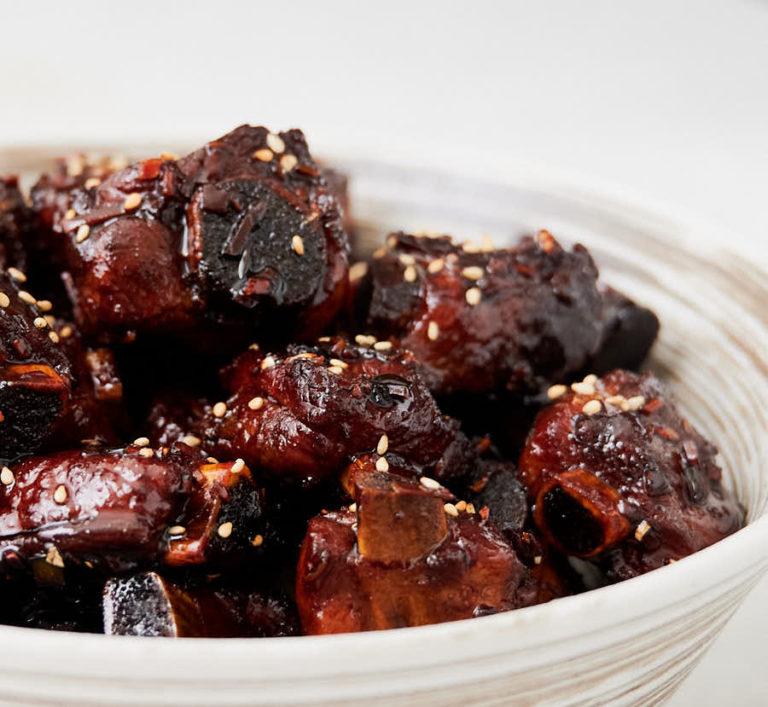 sweet and sour spare ribs - tang cu pan gu - glebe kitchen