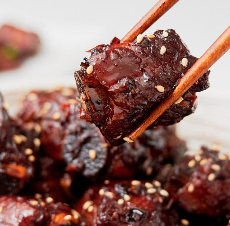 sweet and sour spare ribs - tang cu pan gu - glebe kitchen