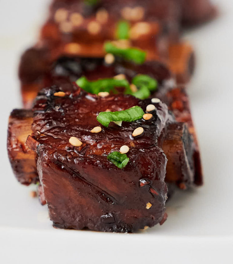 sweet and sour spare ribs - tang cu pan gu - glebe kitchen